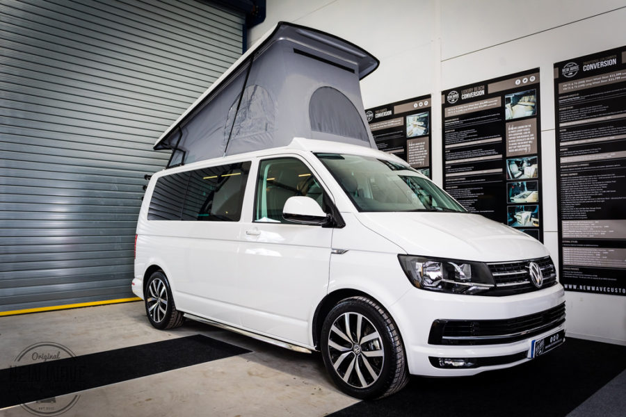 The Simon's VW T6 Traditional ‘LUX’ Camper Conversion - New Wave Custom ...